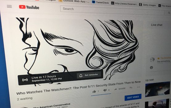 Video: Special TAC Live Webcast on 9/11 Anniversary - The American ...